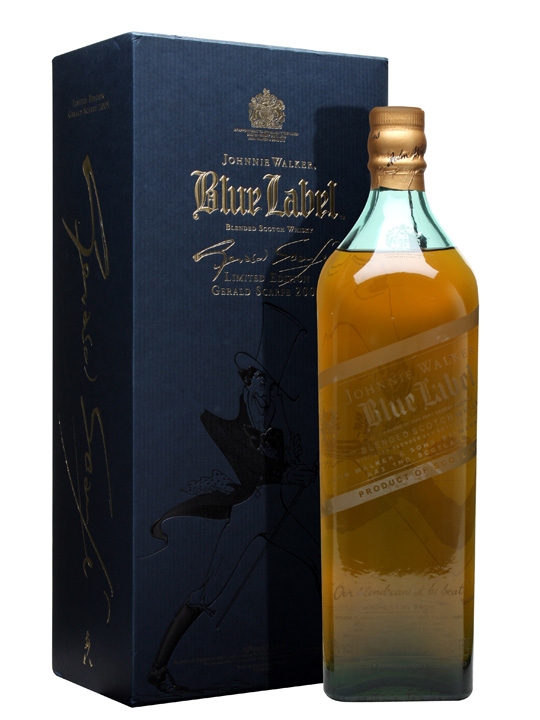 Johnnie Walker Blue Label Gerald Scarfe 2009 | Blended Scotch Whisky ...