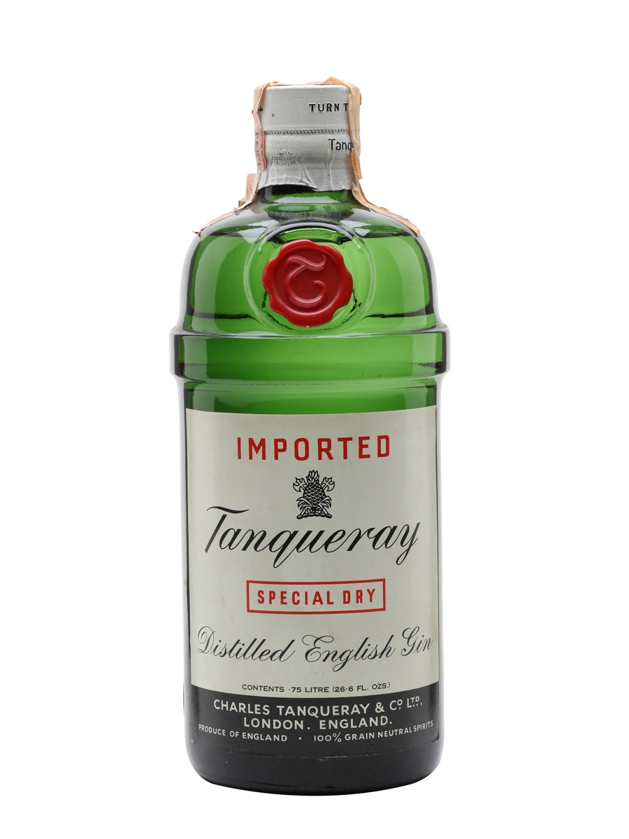 Tanqueray Special Dry Gin Bottled 1960s | English Gin | Whisky ...