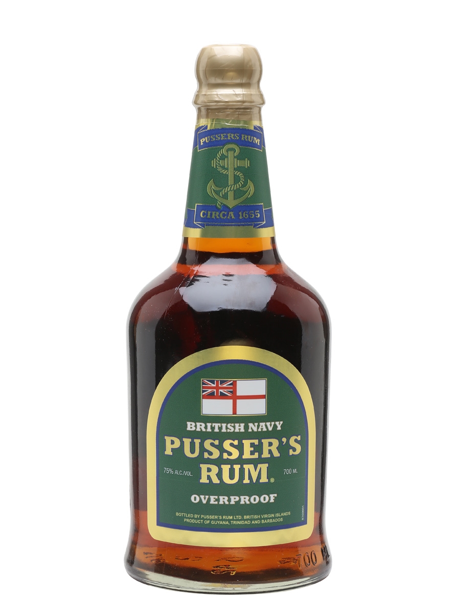 Pusser's Navy Rum Overproof | Virgin Island Rum | Whisky Marketplace US